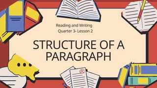 Structure of a Paragraph for Reading and Writing.pptx