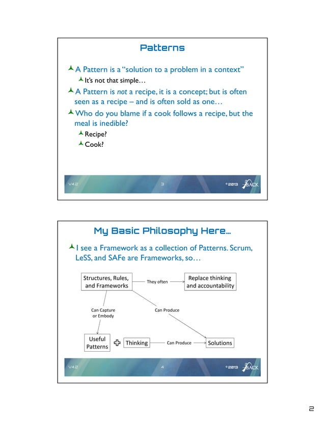 Rawsthorne scrum patterns_agiledc_v2d | PDF