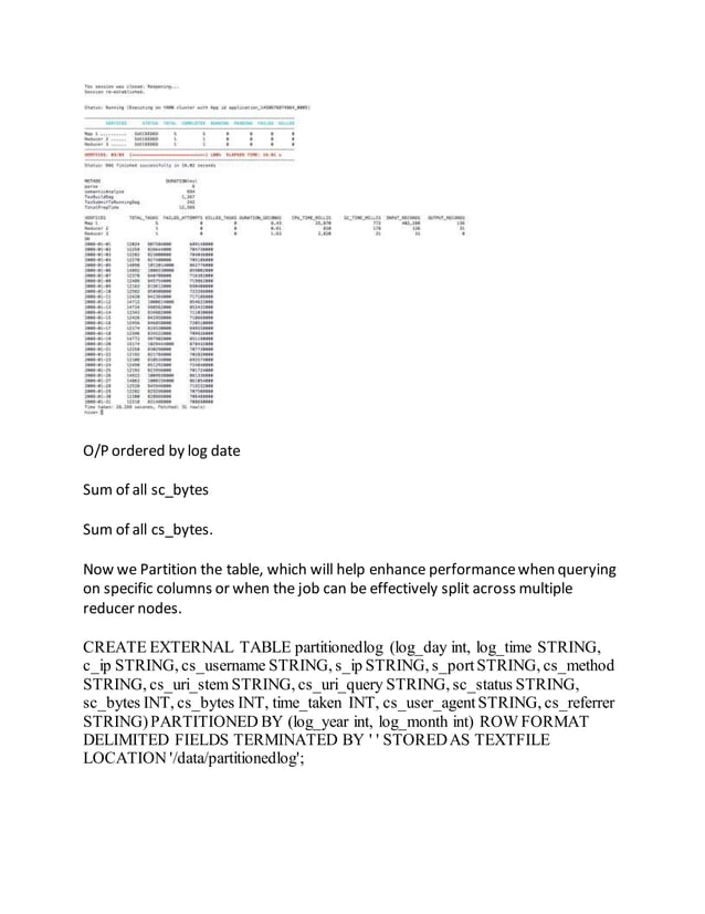 Raw system logs processing with hive | PDF