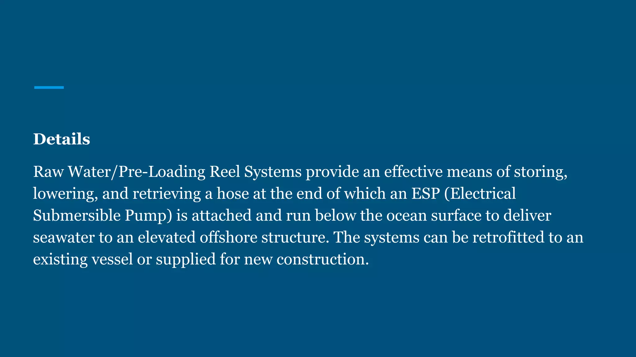RAW WATER_PRE-LOADING REELS.pdf