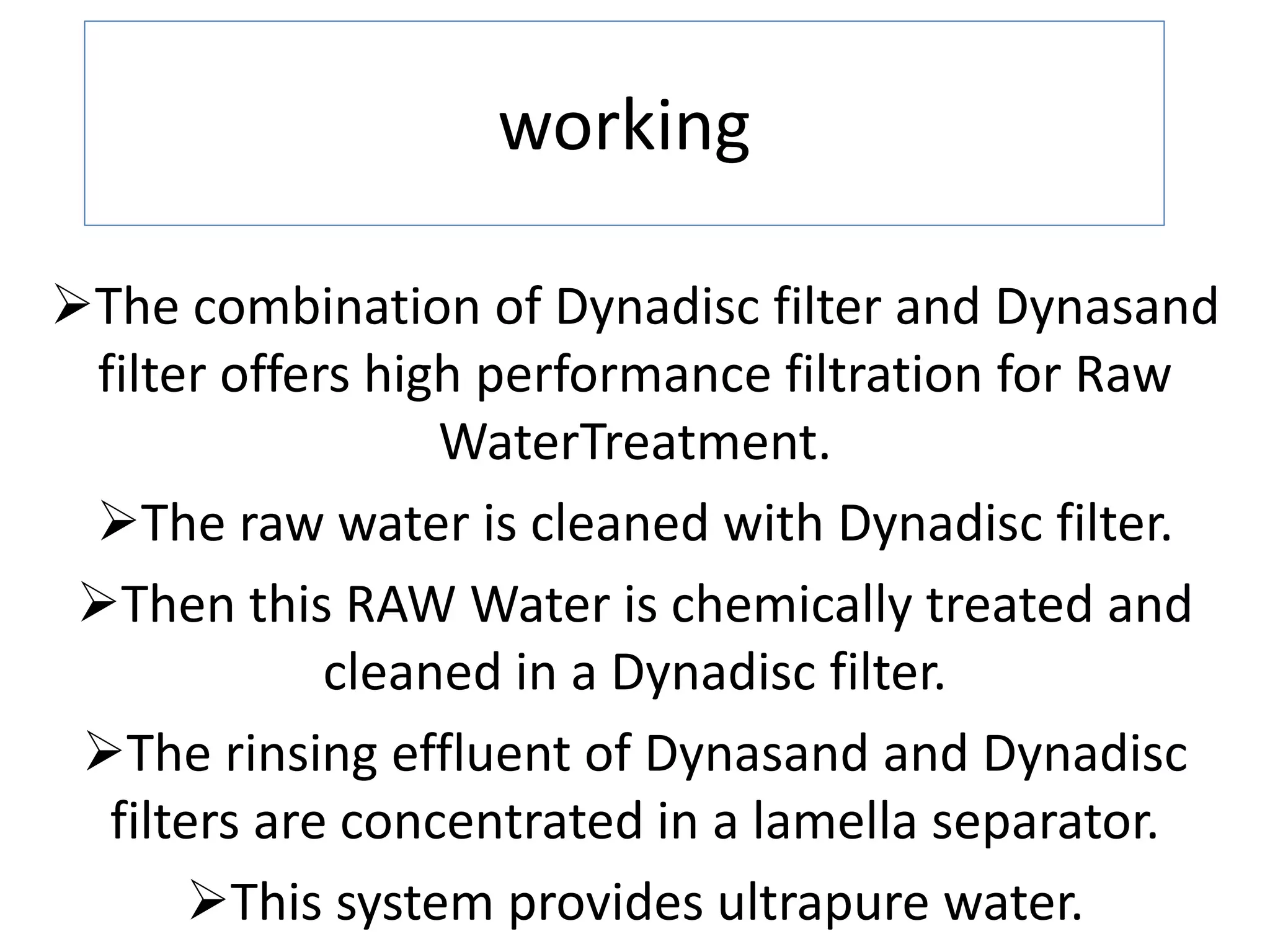 Raw water treatment | PPTX