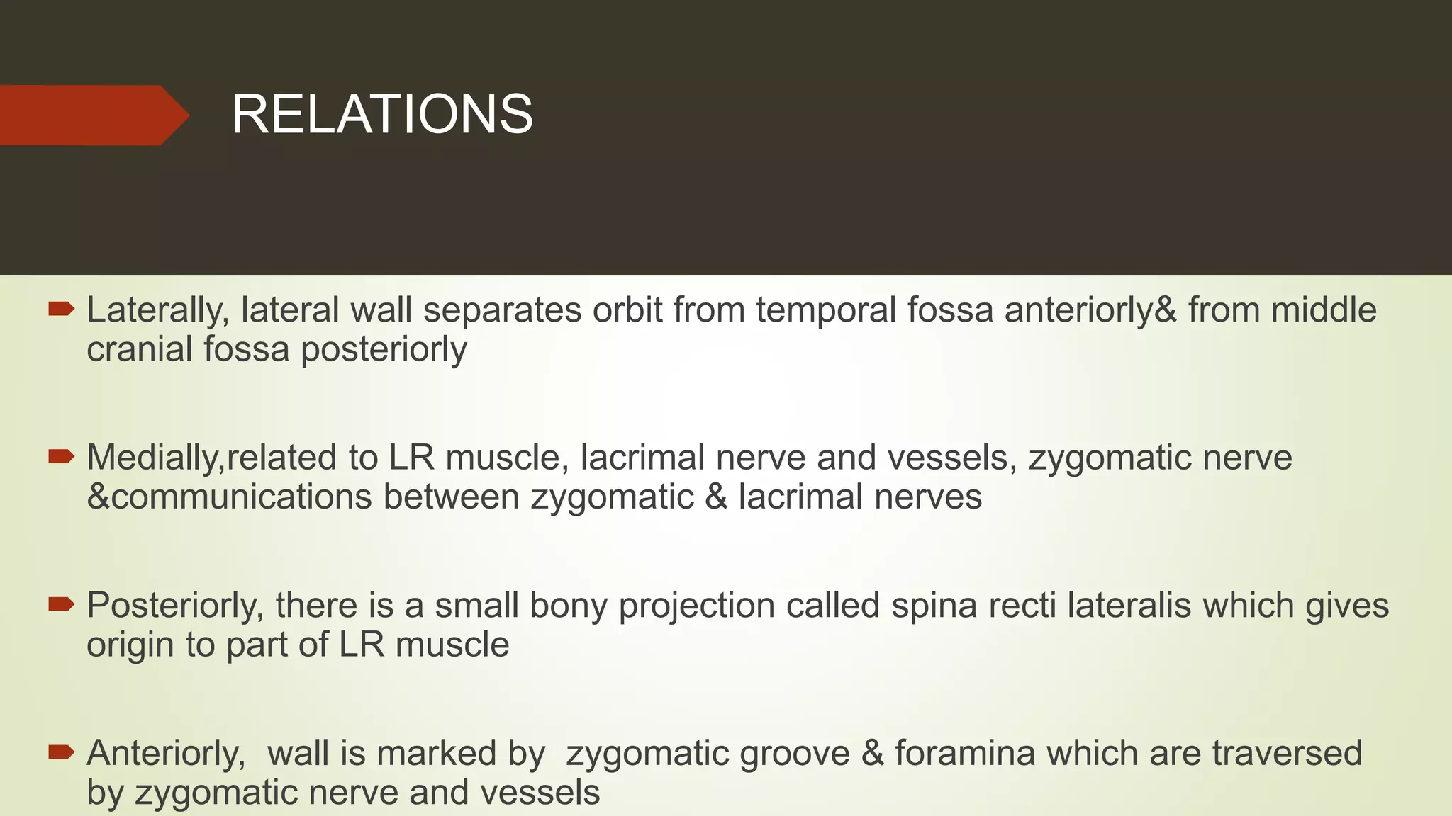 Anatomy of human orbit | PPTX