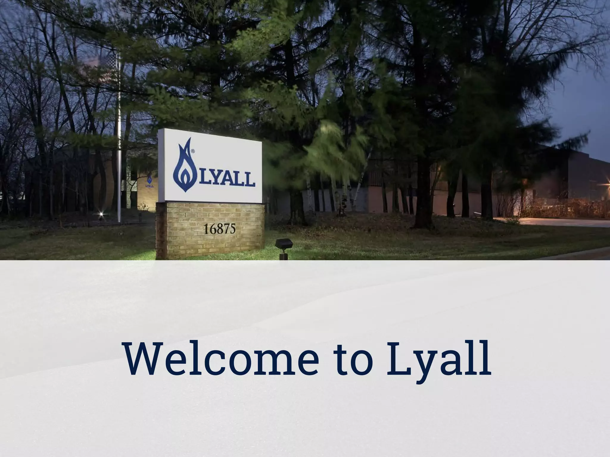 Lyall 2015 Company Overview | PDF