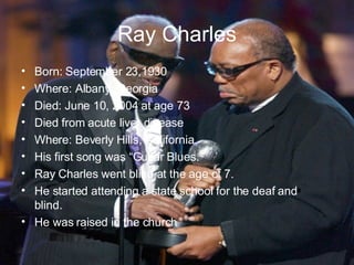 Ray Charles | PPT