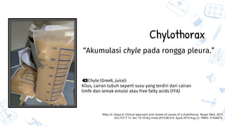 RAY - chylothorax.pptx