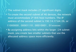 Ray ipv4 addresses | PPTX | Computer Networking | Computing