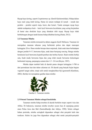 PKM Penelitian Rayap | DOC