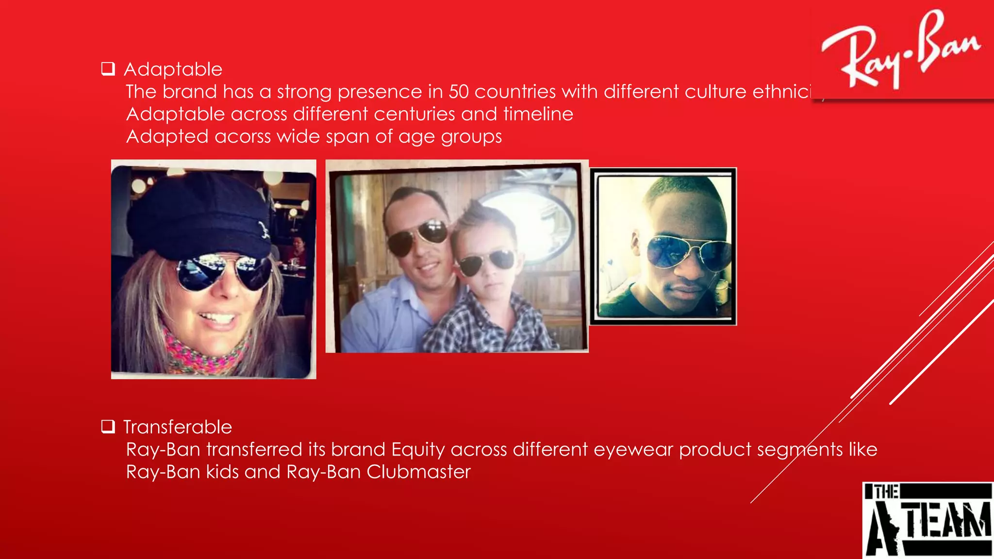 Ray ban - Brand Equity | PPTX