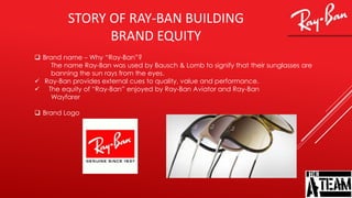 Ray ban - Brand Equity | PPTX