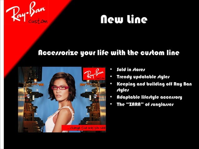 Ray Ban Custom - Product Concept Presentation | PPT | Business ...