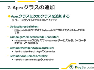 RayBarcode イベント参加者デモ使い方ガイド | PPT