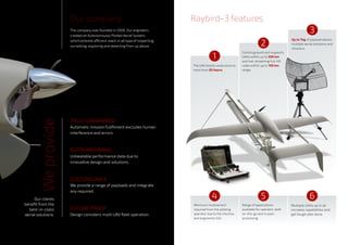 Fixed Wing Small UAV | Raybird 3 | PDF