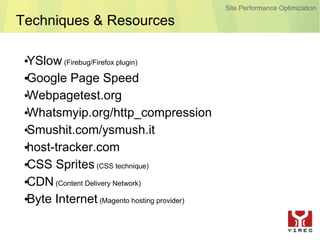 Ray bogman site performance optimization | PPT