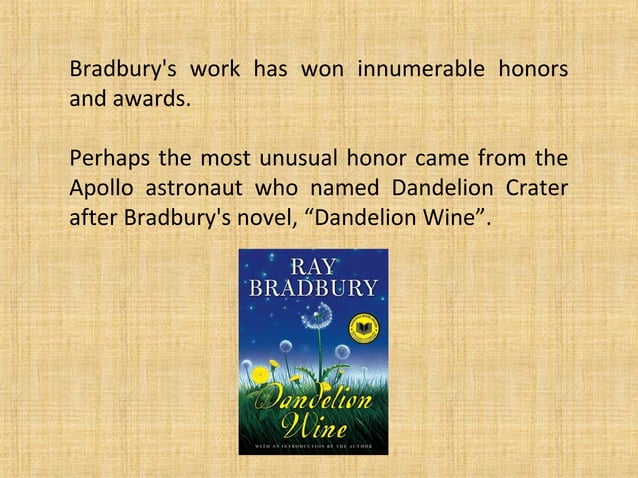Ray Bradbury | PPT
