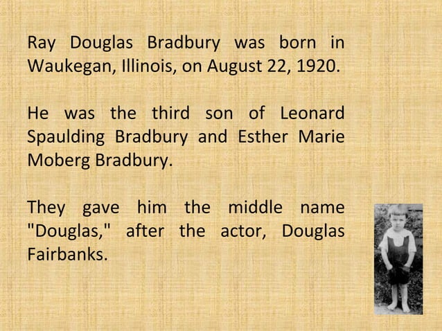 Ray Bradbury | PPT