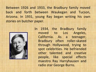Ray Bradbury | PPT