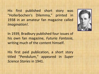 Ray Bradbury | PPT