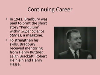 Ray bradbury power point | PPT