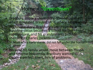 Ray bradbury power point | PPT