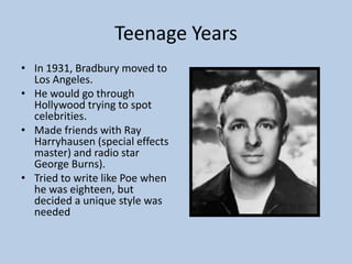 Ray bradbury power point | PPT