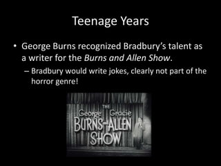 Ray bradbury power point | PPT