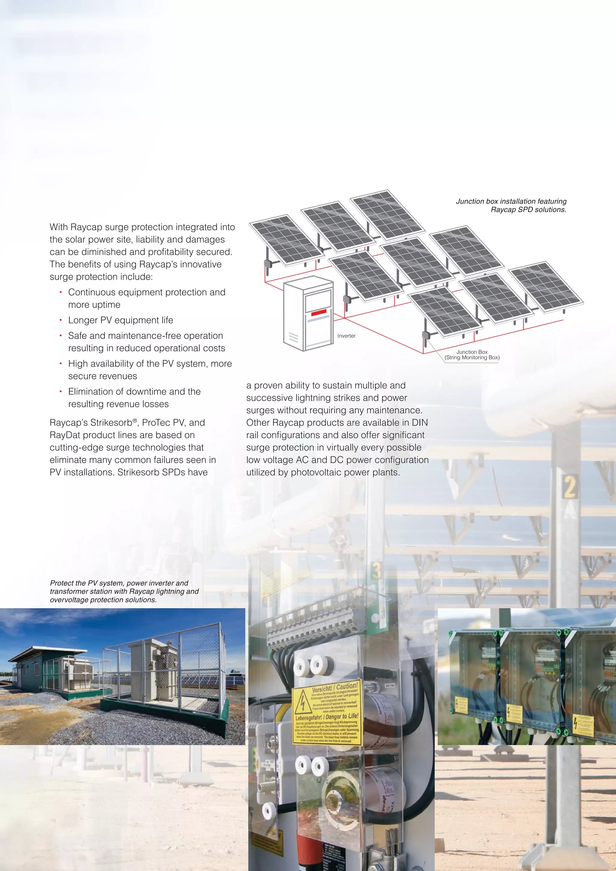 Raycap Solar brochure | PDF | Gas and Electric | Home Utilities