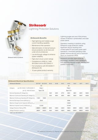 Raycap Solar brochure | PDF