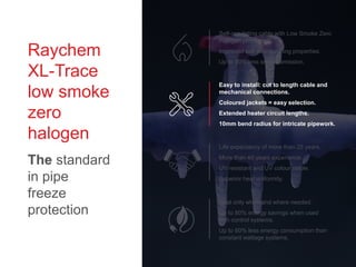Raychem XL-Trace Low Smoke Zero Halogen Pipe Freeze Protection | PDF