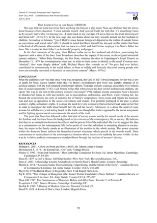 The Concept of Feminism in Henrik Ibsen's A Doll's House by Rayees ...