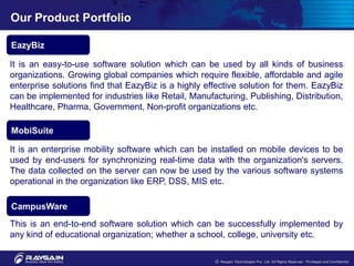Raygain Information Technology Overview | PPT