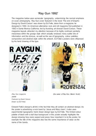 Ray gun blogging | DOCX