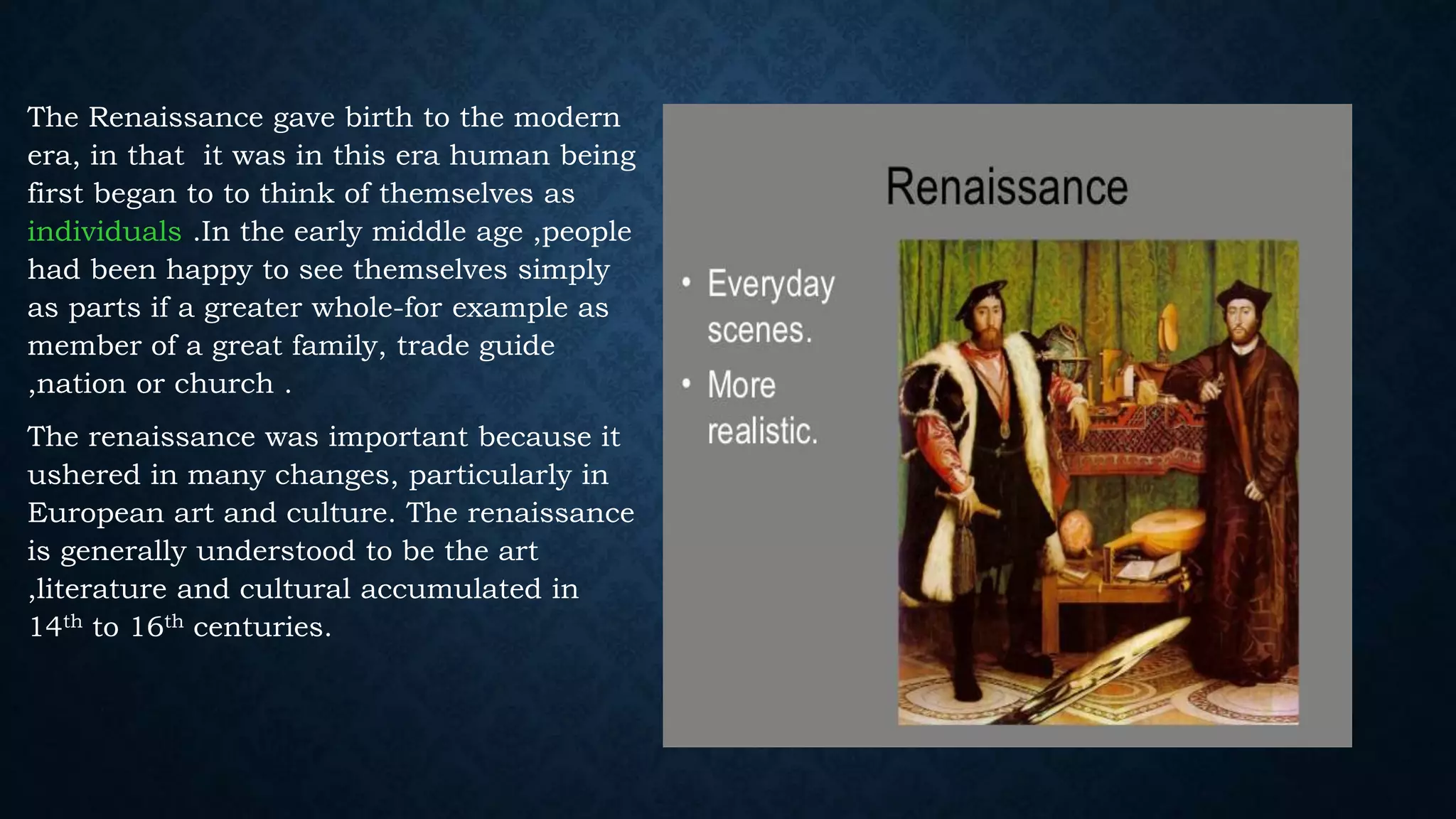 Rayhan world history and civilization renessance 4-b | PPTX | Science