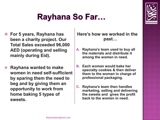 Rayhana presentation | PPT