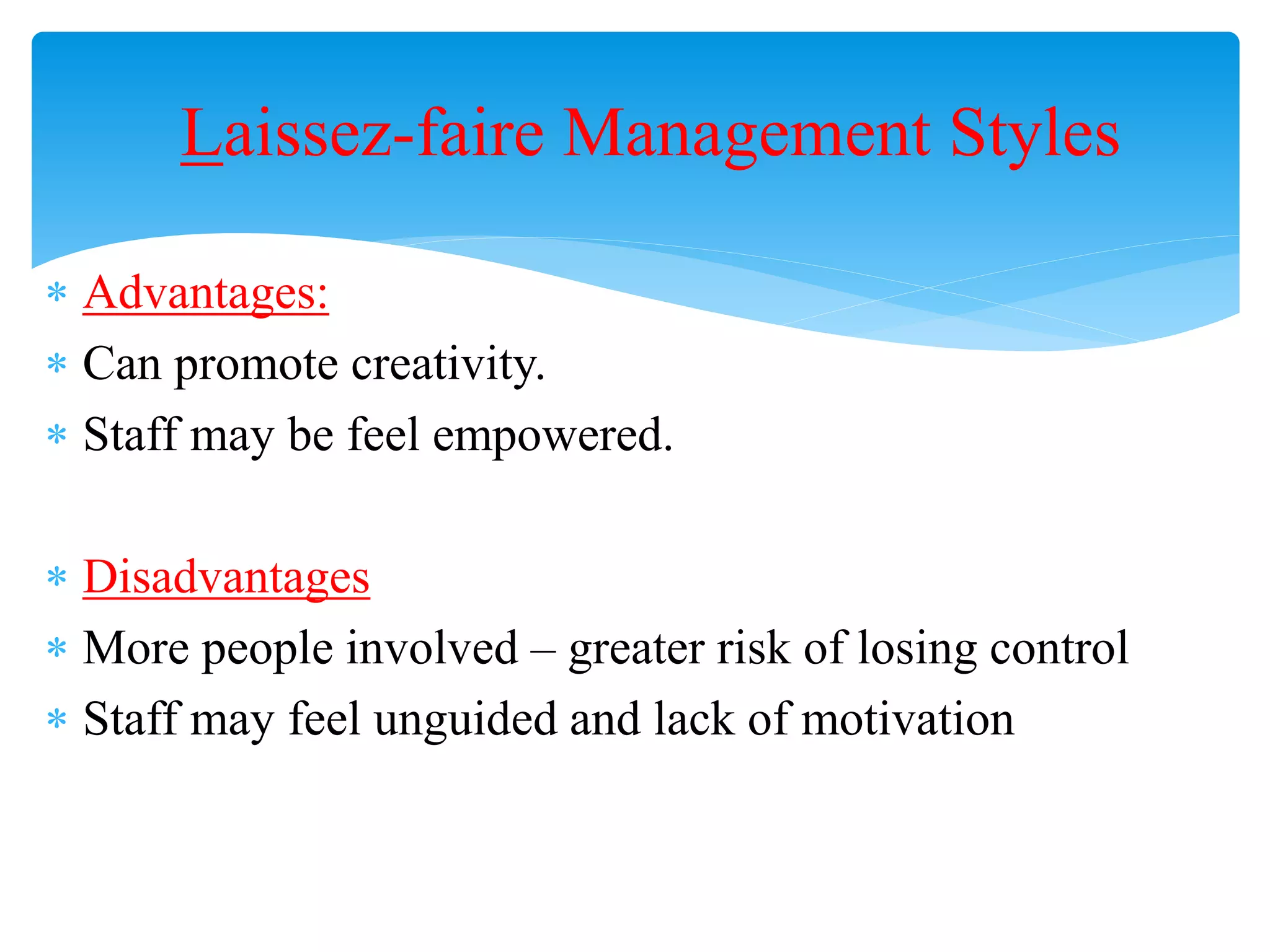 Management styles | PPT