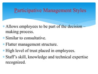 Management styles | PPT