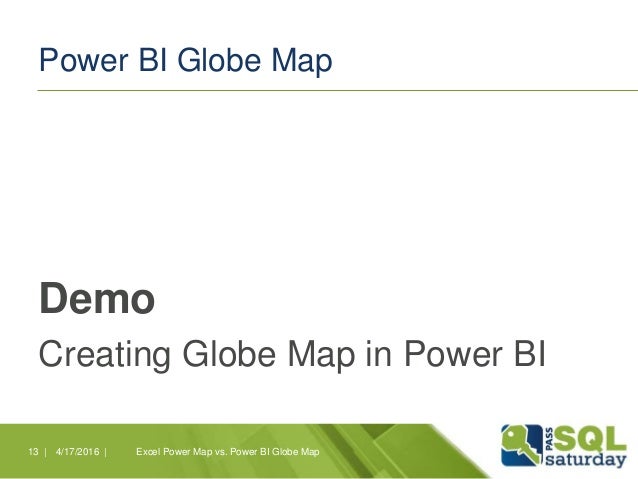 3d Globe Map Power Bi - Map