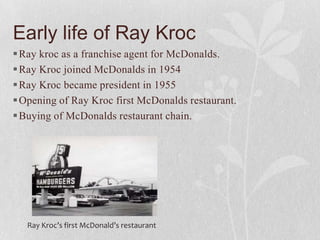 Ray kroc | PPTX