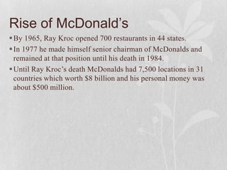 Ray kroc | PPTX