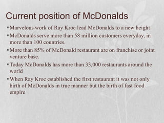 Ray kroc | PPTX
