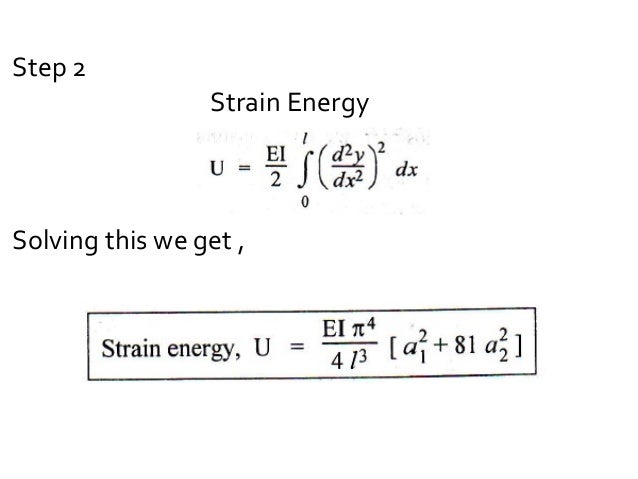 Rayleigh Ritz Method