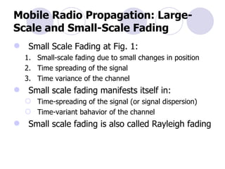 Rayleigh Fading Channel In Mobile Digital Communication System | PPT