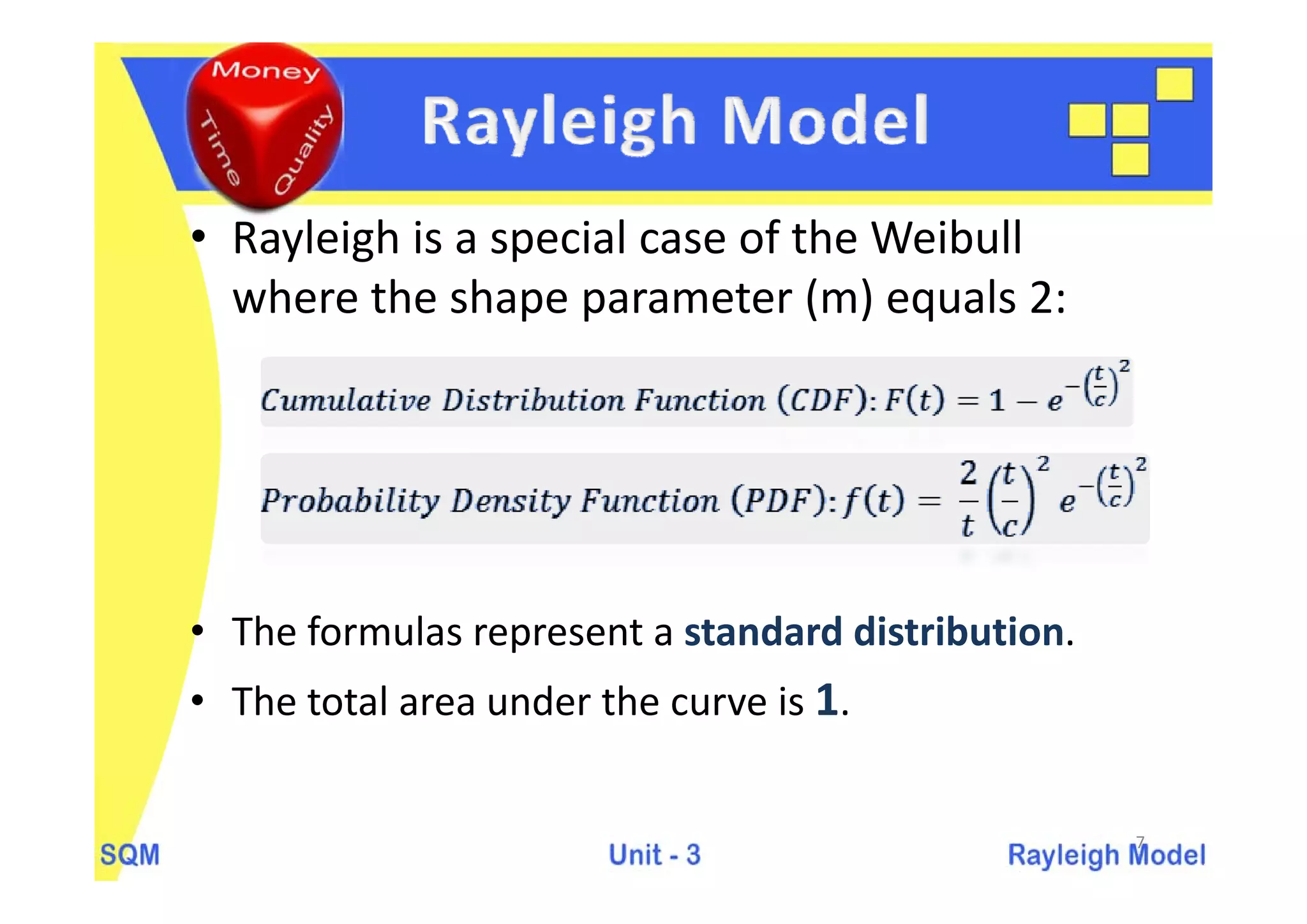 Rayleigh model | PDF