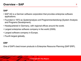 Ray Magnan - SAP ERP Training Strategies | PDF