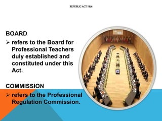 Republic Act No. 7836 | PPTX