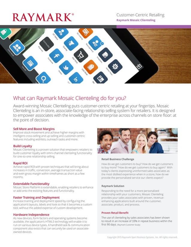 Raymark Mosaic Clienteling | PDF