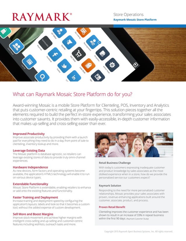 Raymark Mosaic Store Platform | PDF | Business | Business and Finance