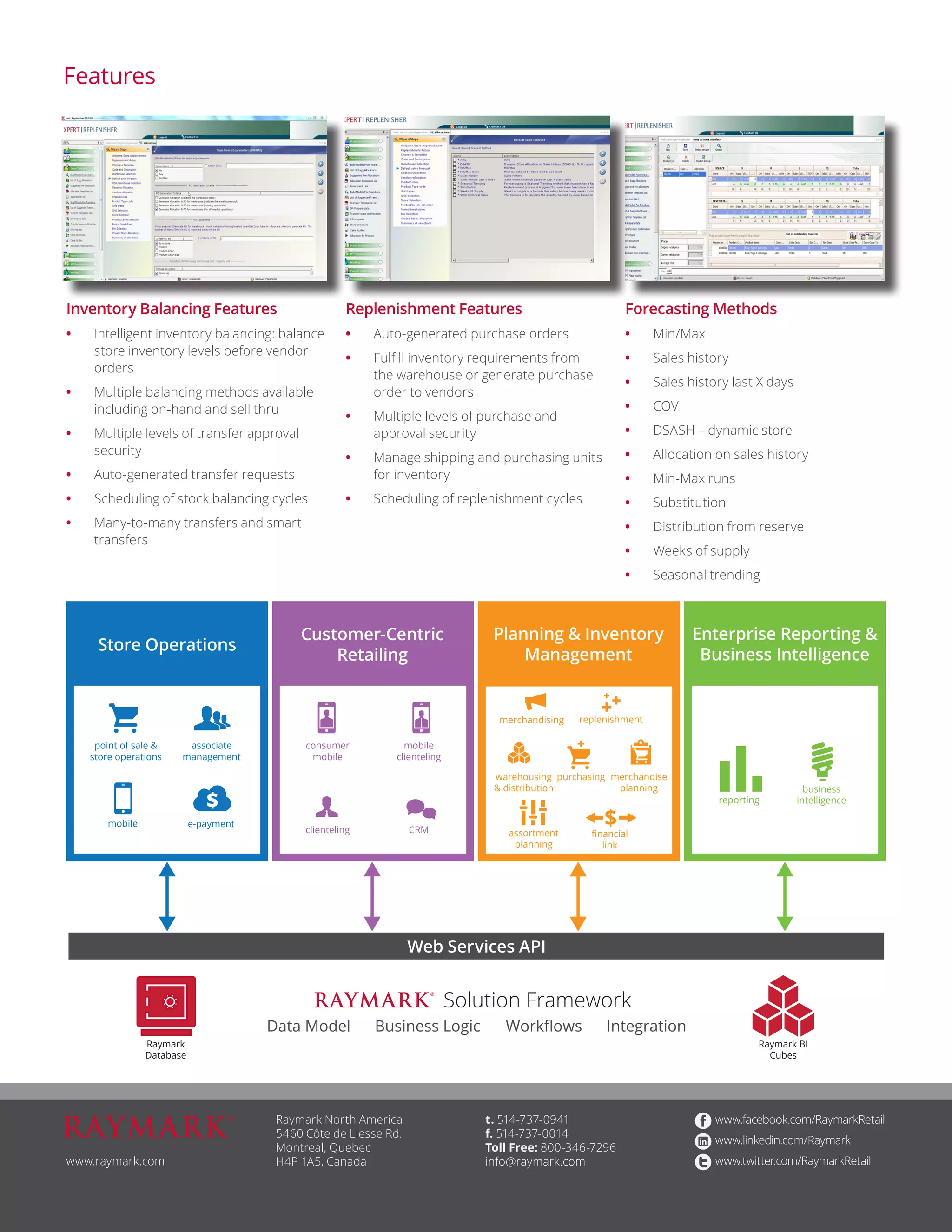 Raymark Replenishment | PDF