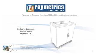Raymetrics at Open Coffee Athens #92 | PPT