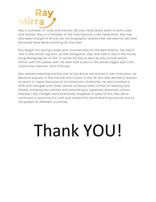 Ray Mirra Biography Details