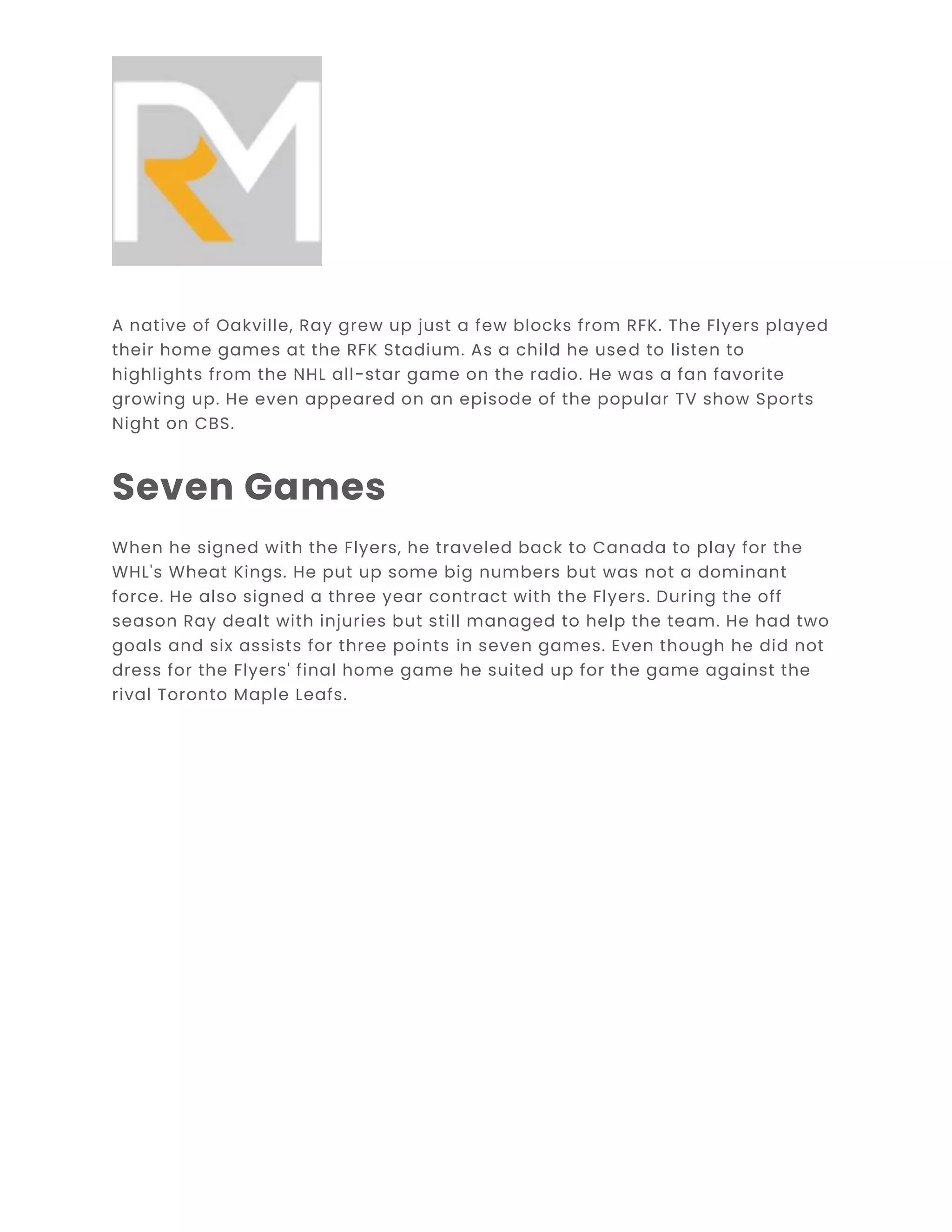 Ray Mirra Biography Sport | PDF | Free Download